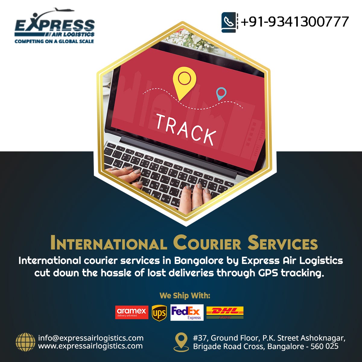 International courier services - Sandrawalker - Medium
