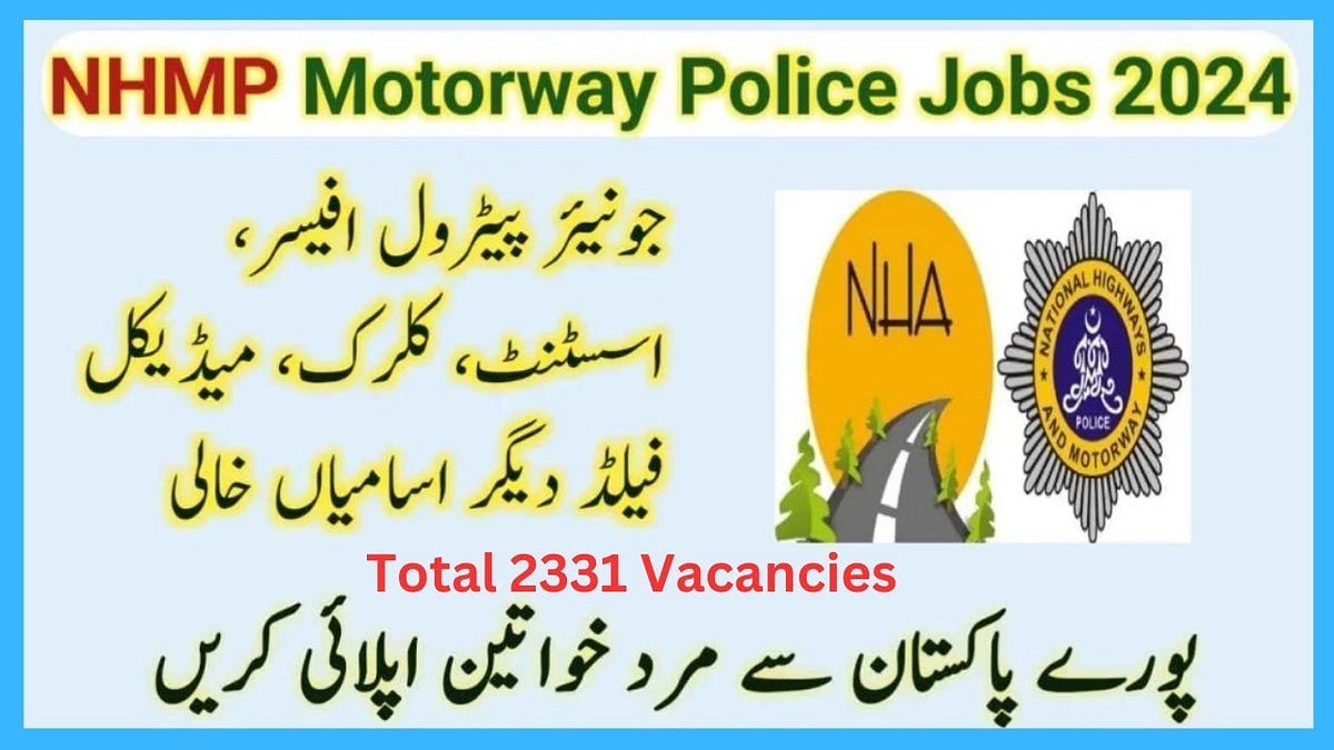 National Highways & Motorway Police NHMP Jobs 2024 | by Findly Job | Medium