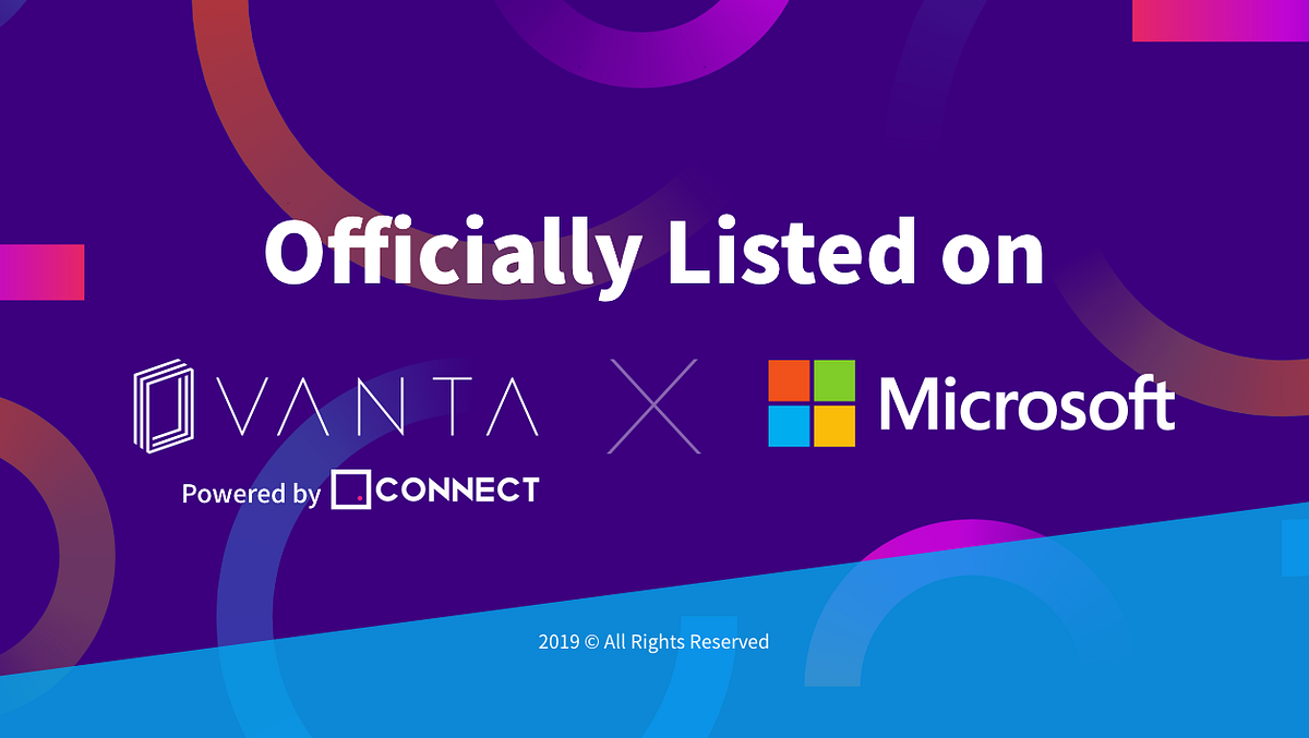 VANTA API & DotConnect on Microsoft | by VANTA Network | VANTA Network | Medium