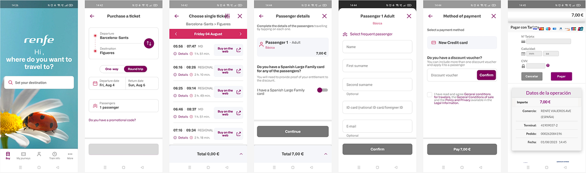 CASE STUDY — RENFE App Redesign. For this project, I redesigned the ...