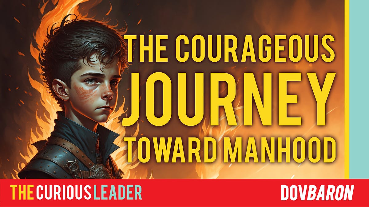 “Freeing The Boy Inside The Man: The Courageous Journey to Manhood” | by @TheDovBaron | The ...