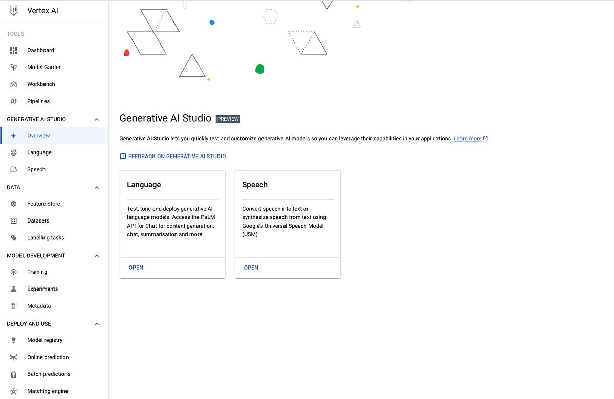 Getting Started with Generative AI Studio on Google Cloud | by Thu Ya ...