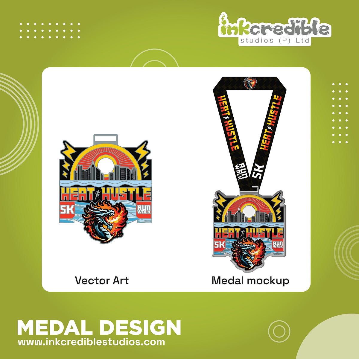 Designs of Distinction:Unveiling Our Medals 🏅 - inkcredible studios ...