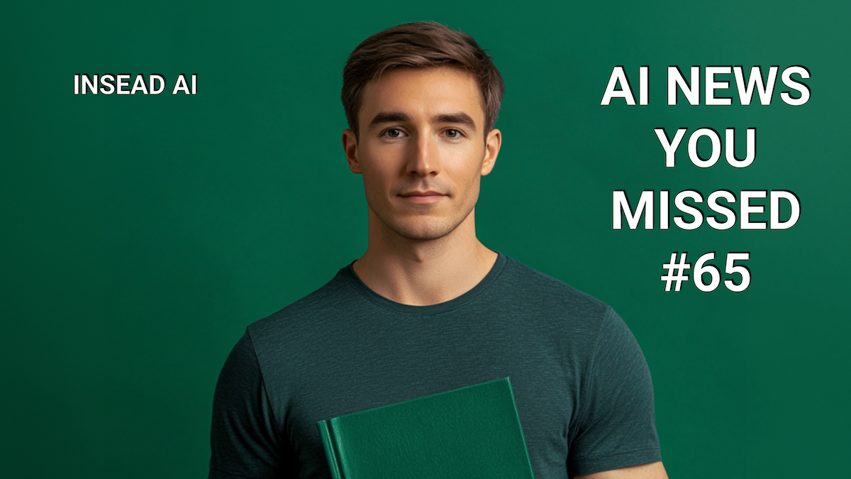 AI NEWS YOU MISSED #65. Top 5 stories of the week | by Robert Maciejko | Medium