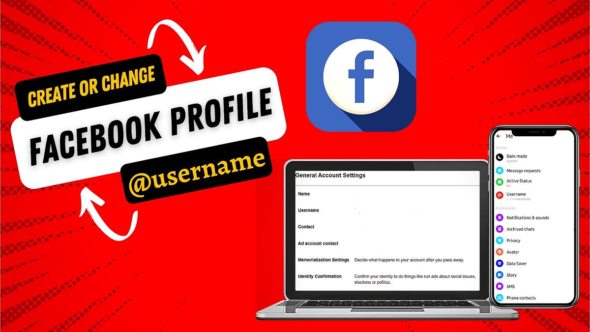 How to Create or Change Facebook Profile username । Bangla Tutorial ...