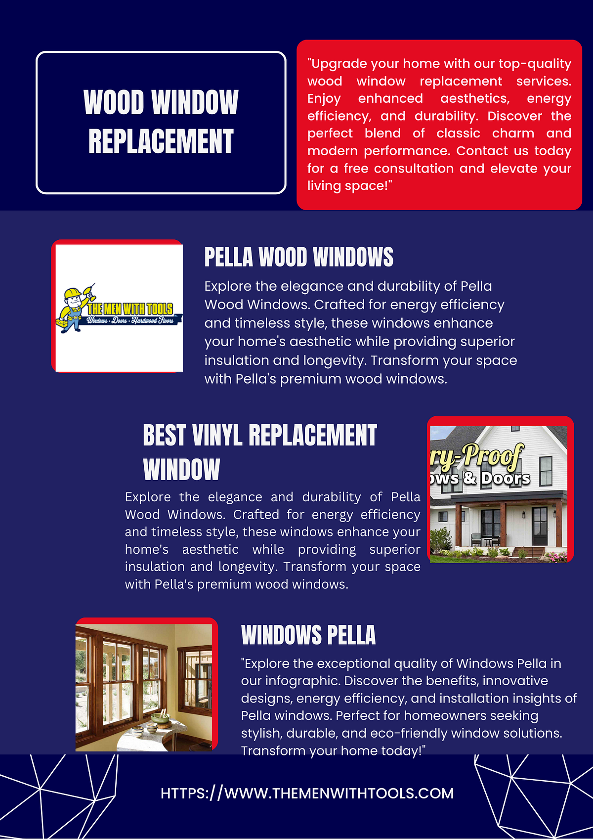 Pella Wood Windows - The Men With Tools - Medium