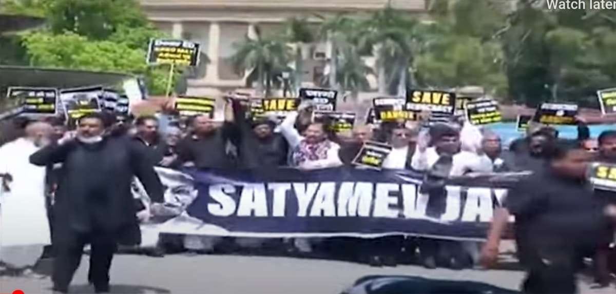 Opposition Mps March In Protest Wearing Black Clothes Daily Update