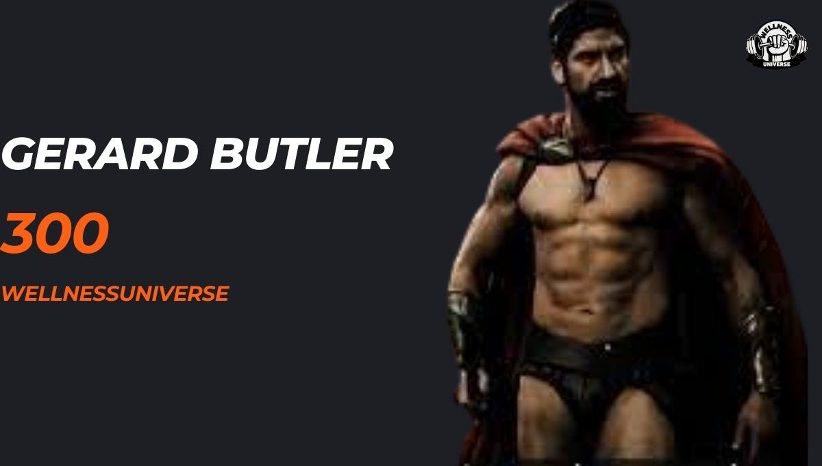 Gerard Butler 300 Abs