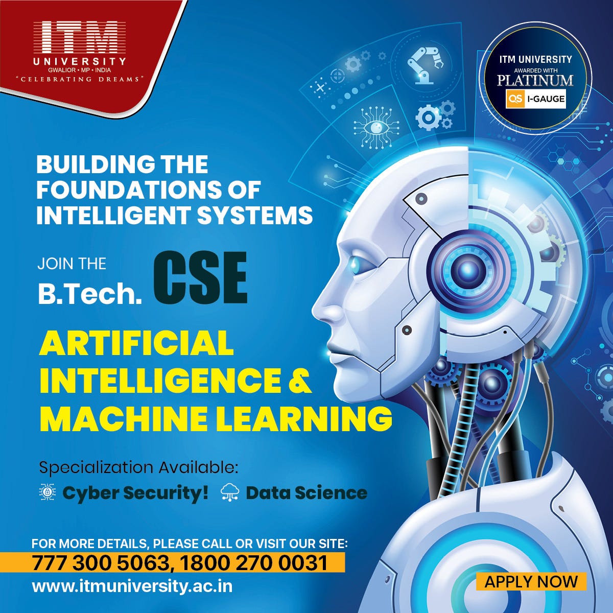 ITM University Gwalior: A Premier Destination for B.Tech in Computer ...