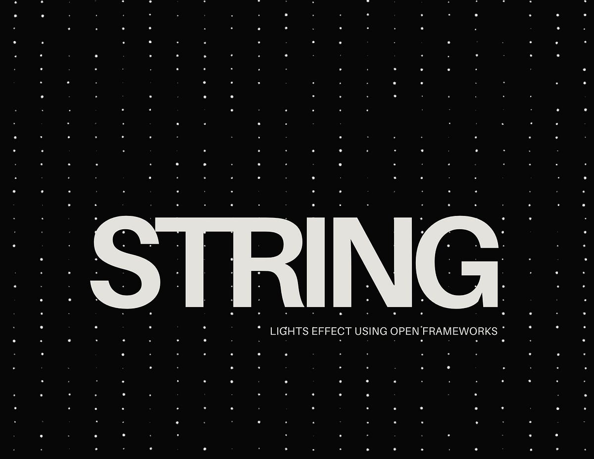 The Geek’s Code to Pixel Backdrops with OpenFrameworks | by Preethi ...