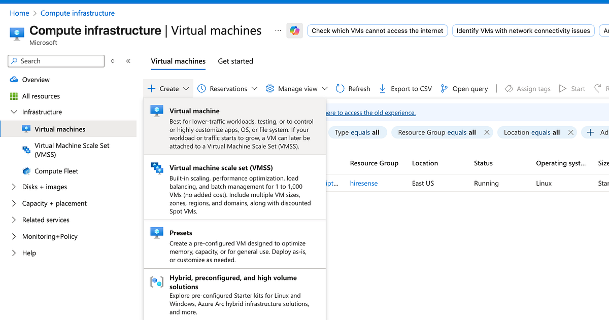 Azure Series — Part 2: How to Create and Set Up a Virtual Machine (VM ...