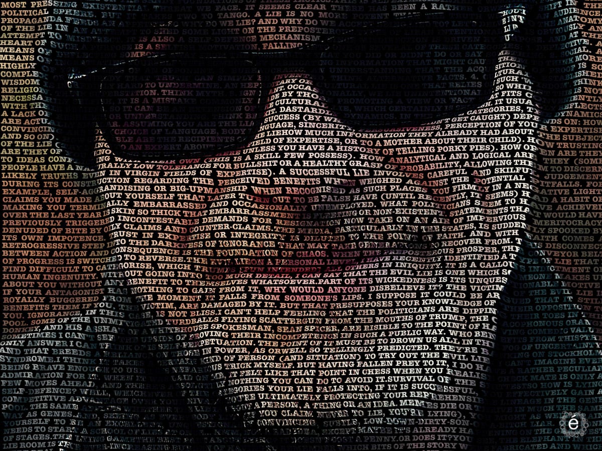 Photoshop Tutorial: Calligram. Trying out an effective and… | by Andy ...