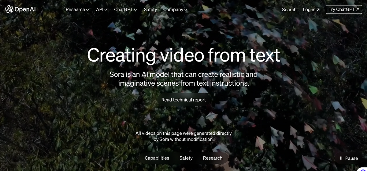 How Creators Can Make Money with OpenAI’s Game-Changing AI Text toVideo Tool, Sora | by Tech ...