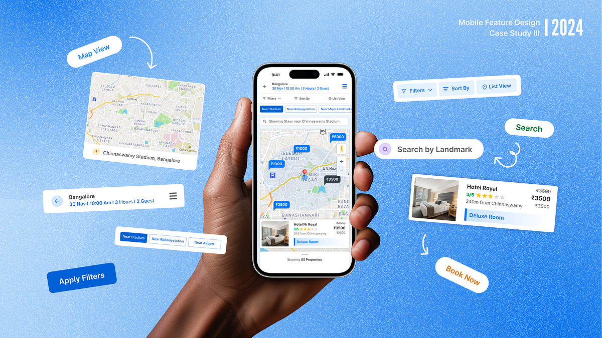 How I designed a map feature for a hotel booking app which increased ...