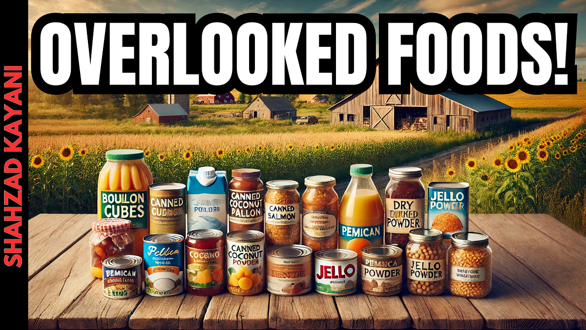 10 Most Overlooked Prepper and Survival Foods | by Shahzad Kayani | Oct ...
