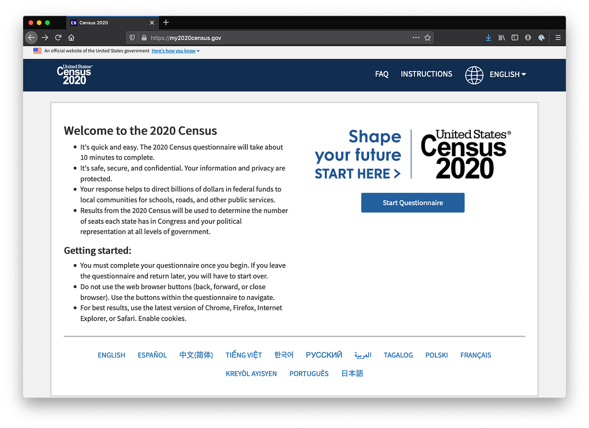 Deep dive on the Census form. 2020 Census is live! Here’s what goes ...
