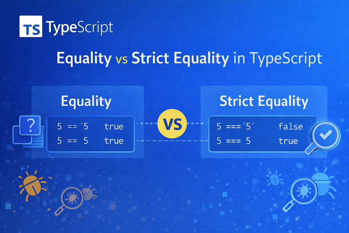 Equality vs Strict Equality in TypeScript: The Small Operator Choice That Saves QA Teams From ...