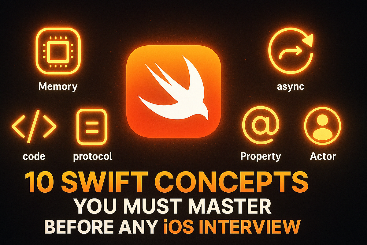 Master These 10 Swift Concepts Before Any iOS Interview | by Mobile App Developer | Stackademic