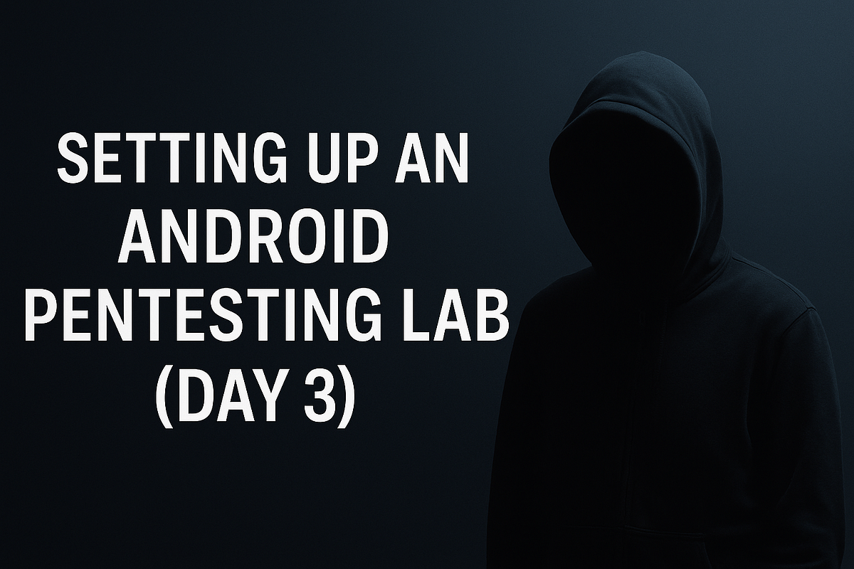 Day 3 — Setting Up My Android Pentesting Lab | by Muhammed.shemil | Apr ...