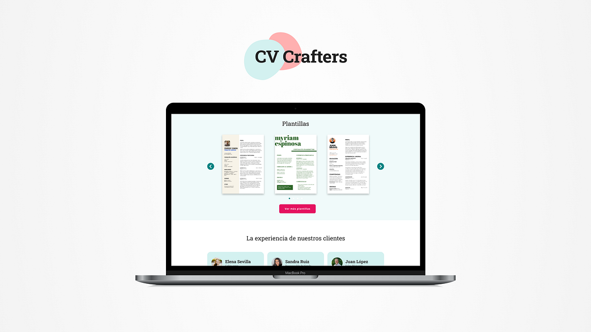 Case study: Design a resume writing services website | by Xavi Almirall | Medium