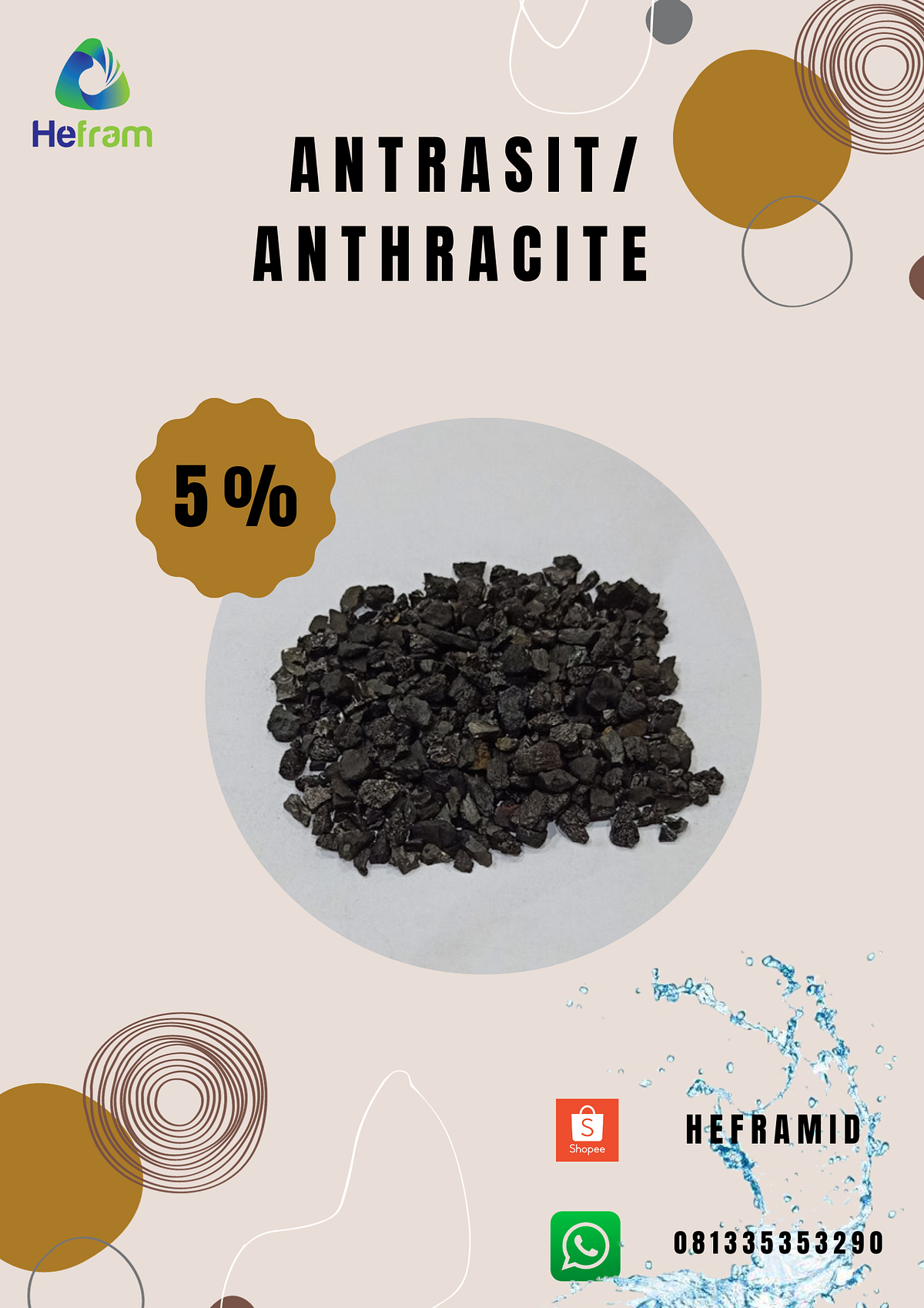 Asli Antrasit/Anthracite Bubuk PT.Hefram Asasta Indonesia - Herawati ...