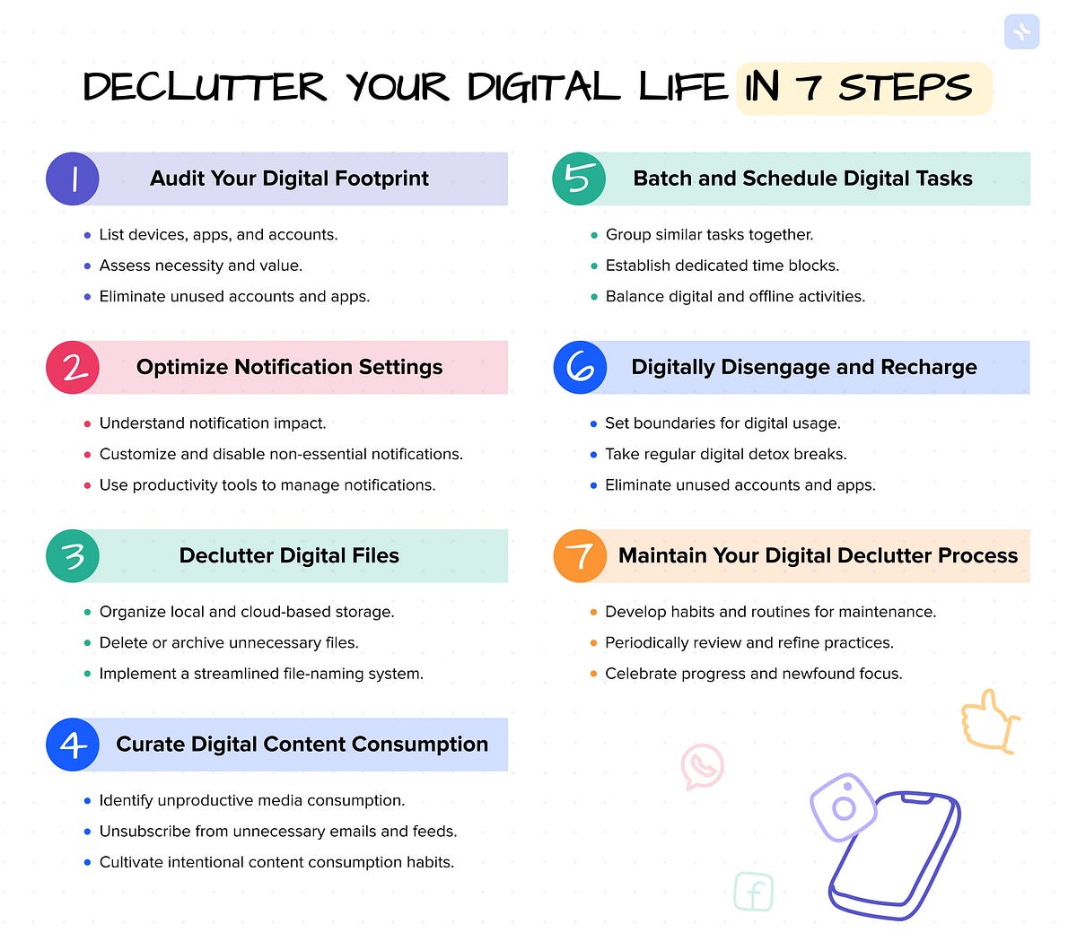 How to Declutter Your Digital Life and Reclaim Your Digital Zen in 7 Simple Steps | by Team ...