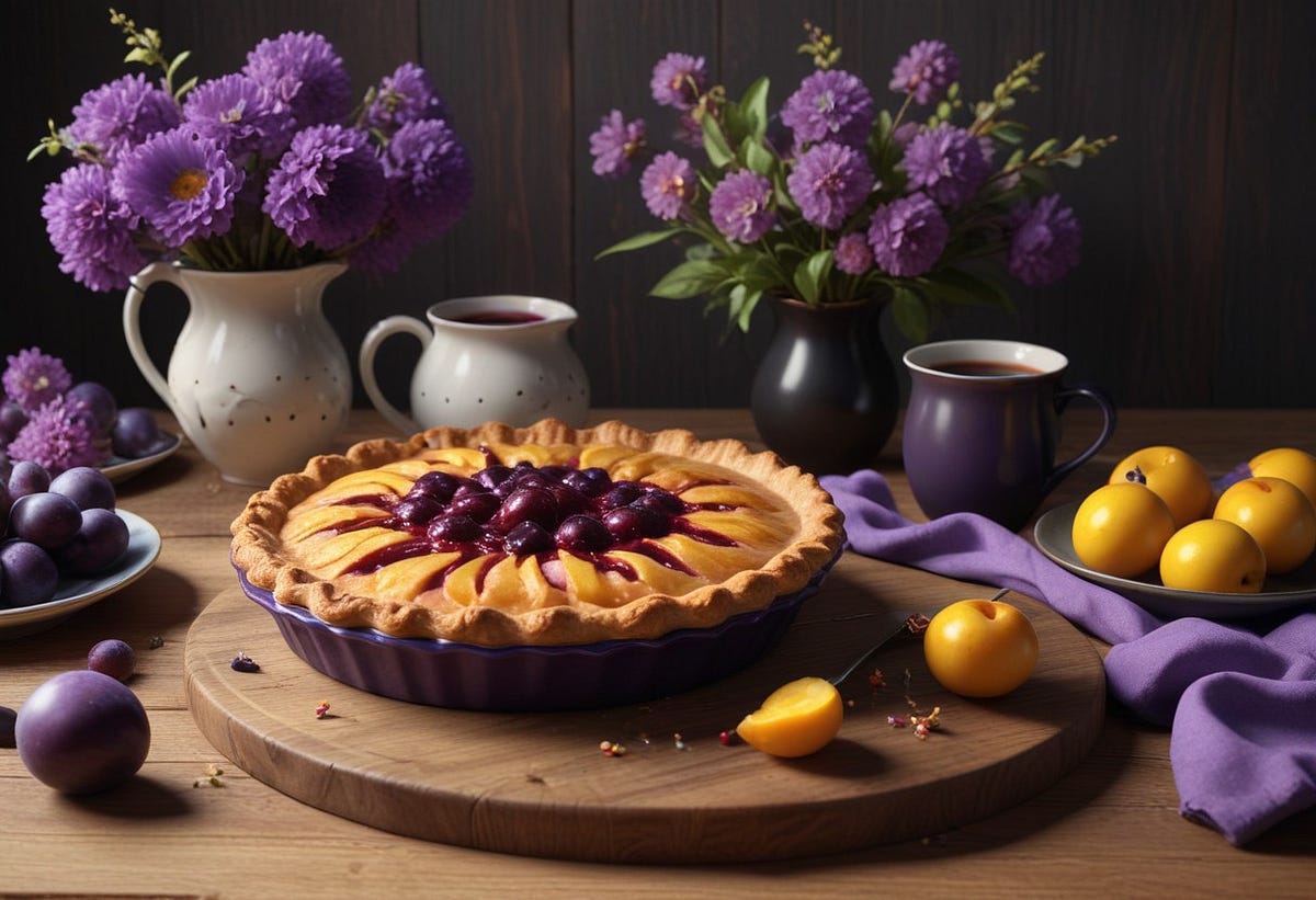 Plum Pie Recipe: A Proven Winner You’ll Love🥧 | by Val Garner - 🖋️ Pen ...