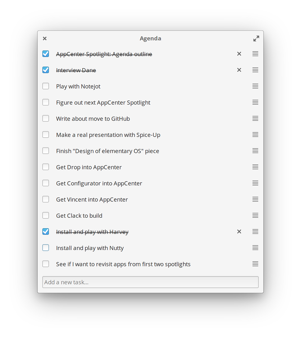 AppCenter Spotlight: Agenda. Get things done | by Cassidy James Blaede ...