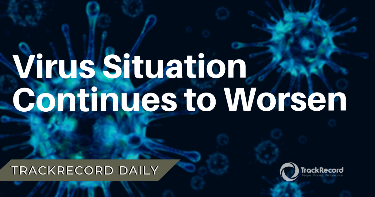 Virus Situation Continues to Worsen | by TrackRecord Trading ...