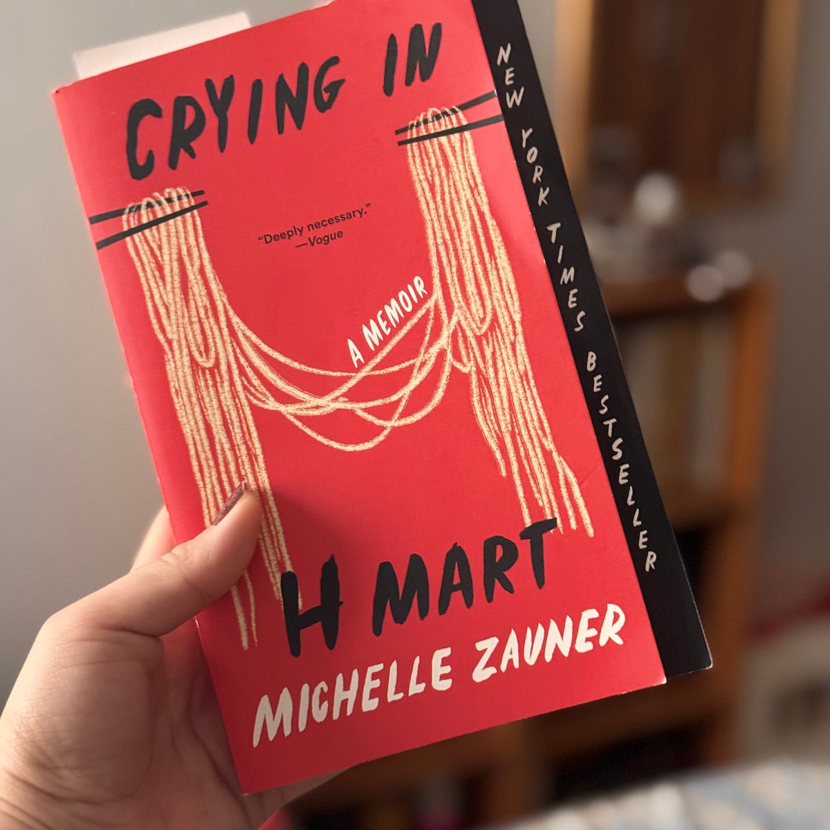 Book Review: Crying in H Mart. Stop crying! Save your tears for when ...
