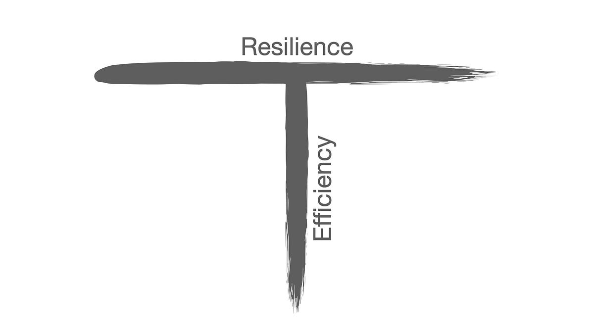The T Rule of Balanced Progress. How maximising efficiency increases ...