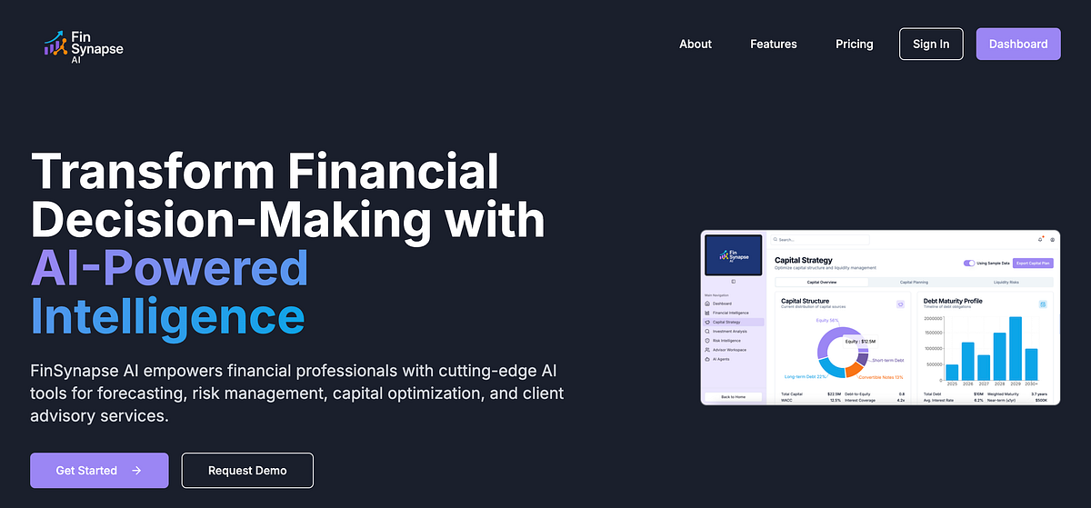 Introducing FinSynapse AI: The AI Platform Redefining Financial Decision-Making | by Gianluca ...