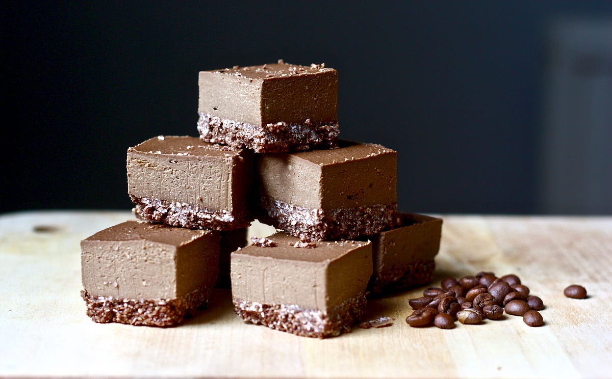 Chocolate, espresso fudge slice. This is a genius recipe from Jordan ...