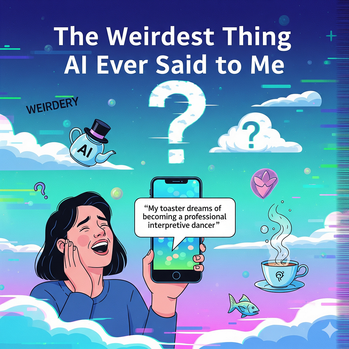 The Weirdest Thing AI Ever Said to Me | by Arfa | AWS in Plain English