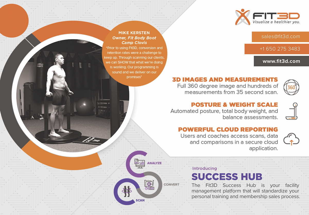 Fit3D launches ProScanner V4.0. Fit3D is proud to close out 2017 with ...