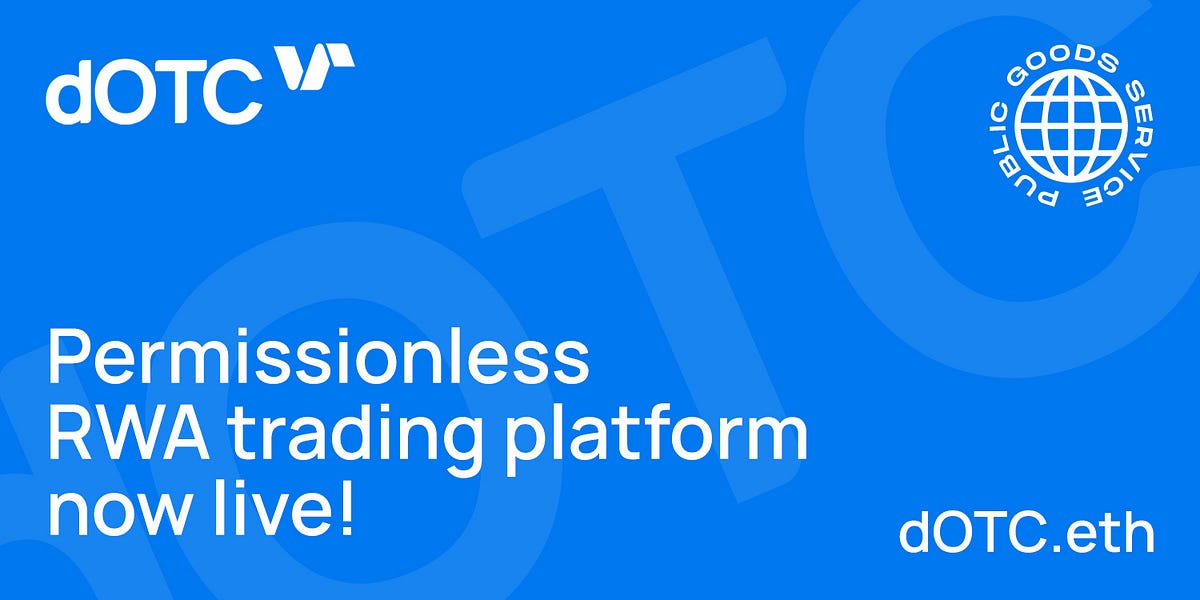 Swarm launches permissionless RWA trading platform | by Swarm | Swarm ...