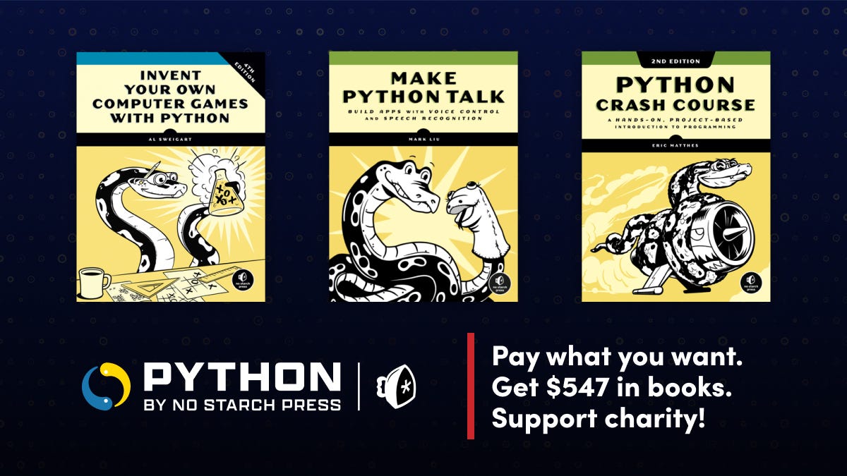 Python Book Bundle - Humble Bundle Partner Blog - Medium