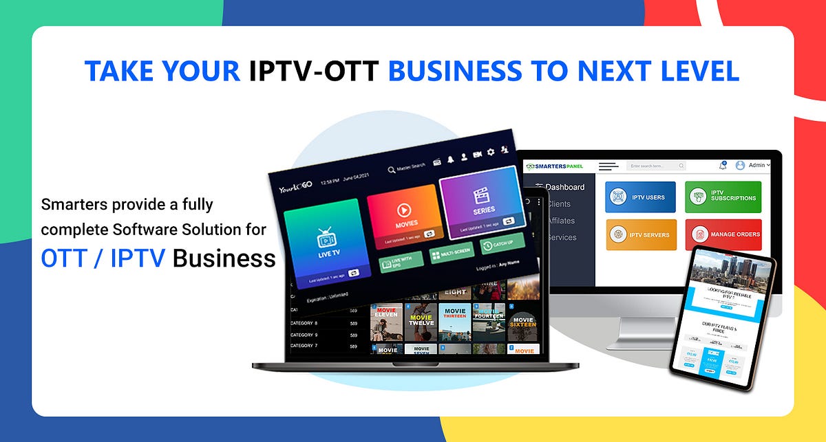 White Label OTT IPTV Software Solution — Launch Your Own OTT Business ...