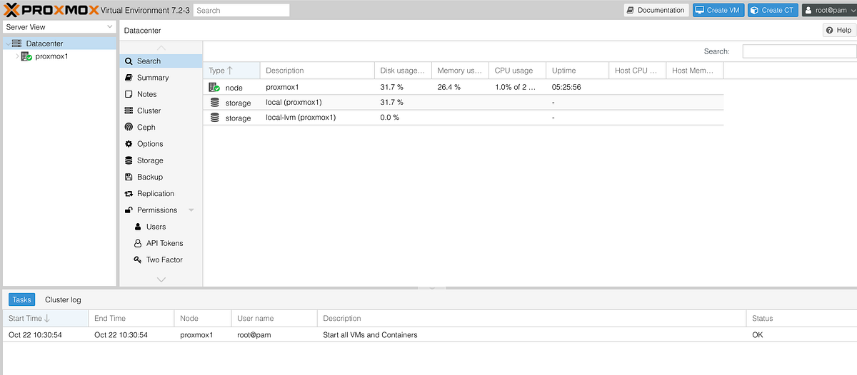 How to set access Proxmox dashboard behind the firewall | by chantana ...