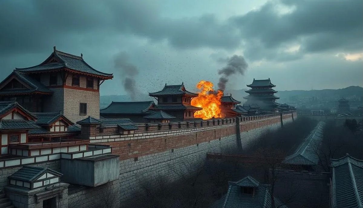When the walls fell. A city invaded | by J Wirrowac | Medium