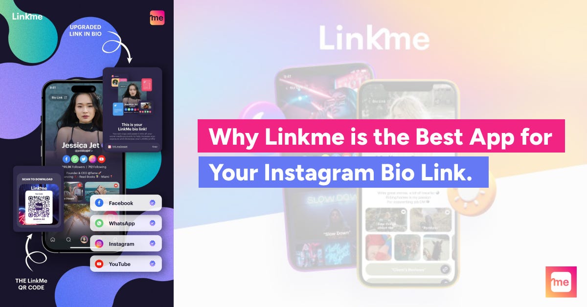 Why Linkme is the Best App for Your Instagram Bio Link | by Glenn ...