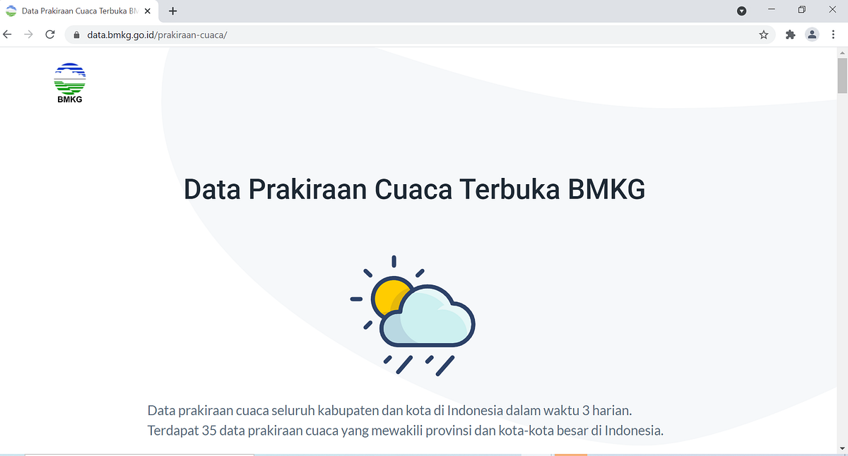 Web Scrapping Data BMKG dengan XML Tree | by Isnaininurulkurniasari ...