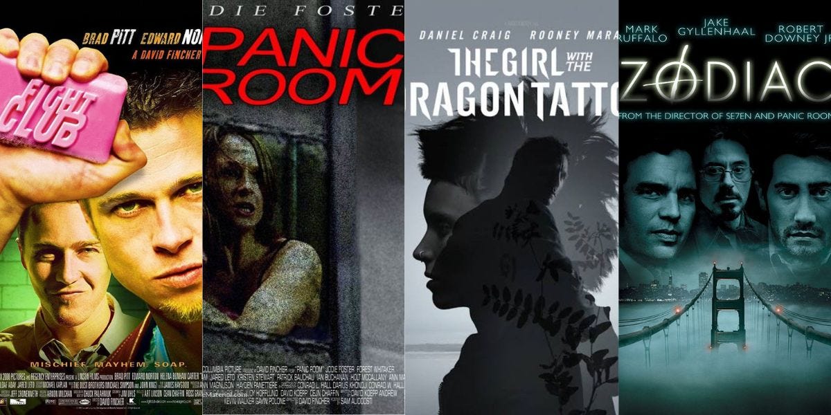 David Fincher movies and TV shows of all time | by MoviesArc | Medium