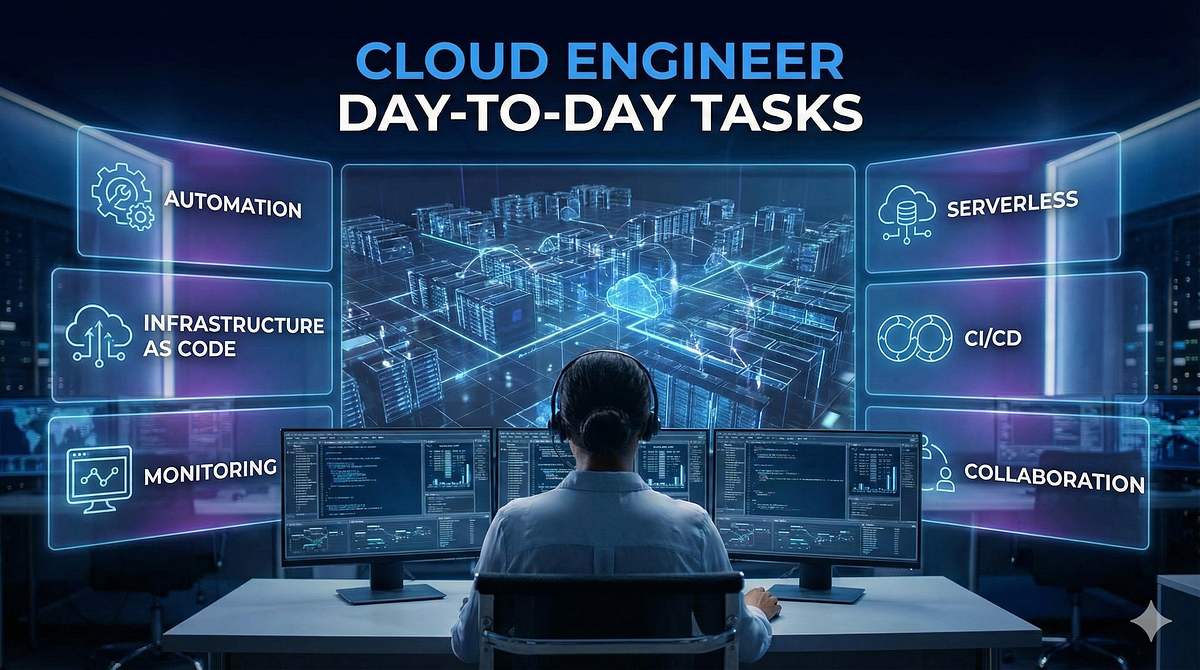Cloud Engineer Day-to-Day Tasks. Cloud Engineer Day-to-Day Tasks | by ...