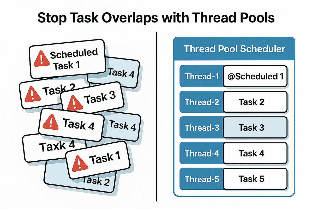 Why Your @Scheduled Tasks Are Overlapping — And the One Thread Pool Fix ...