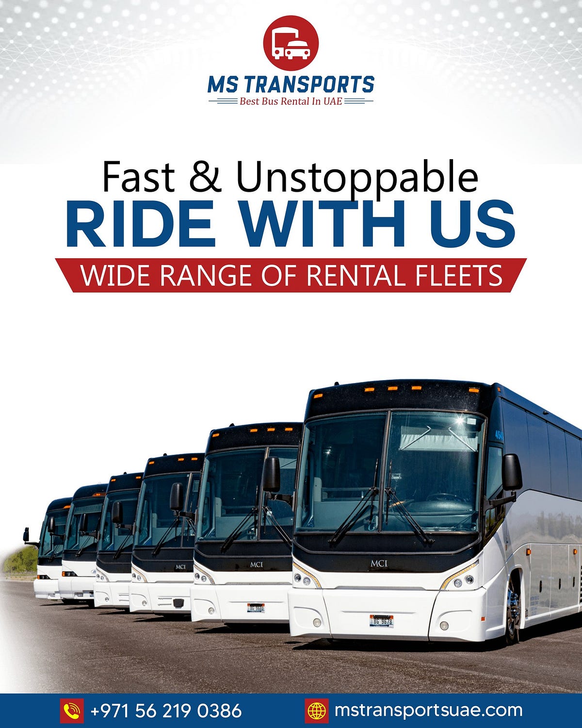 Best Luxury Bus Service Dubai | Transport and Tours | MS Transports ...