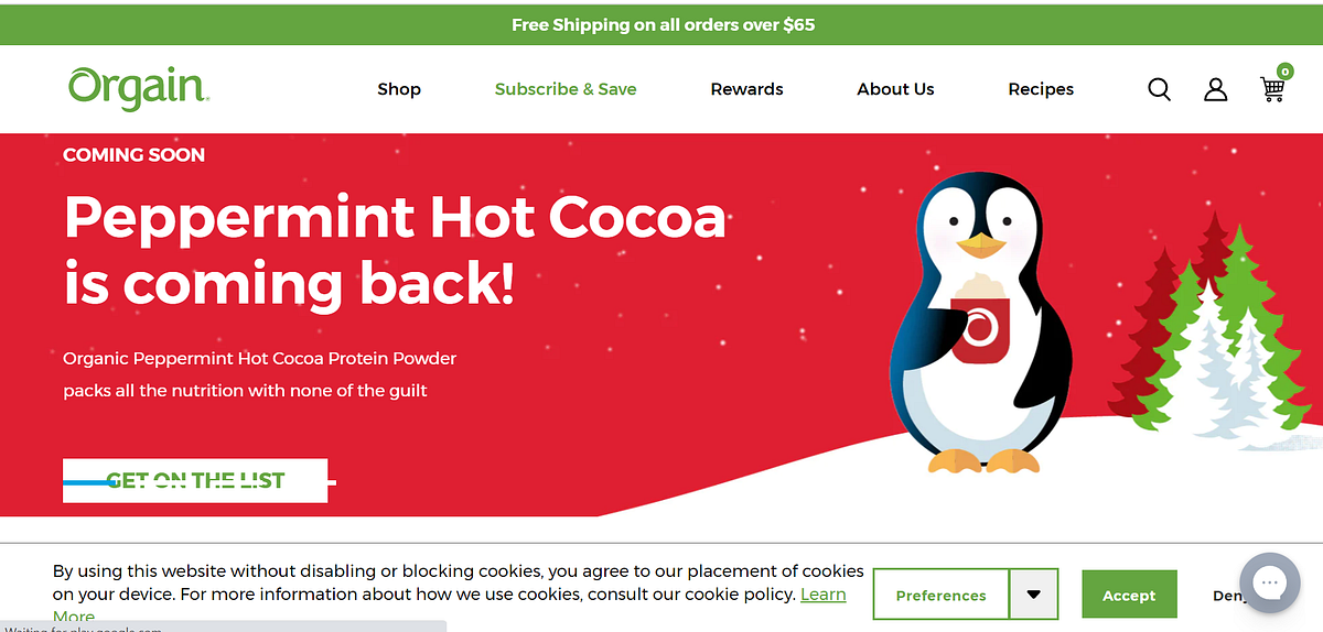How to scrape data from Orgain using python | by Alisha Narnawere | Selenium-pro | Medium