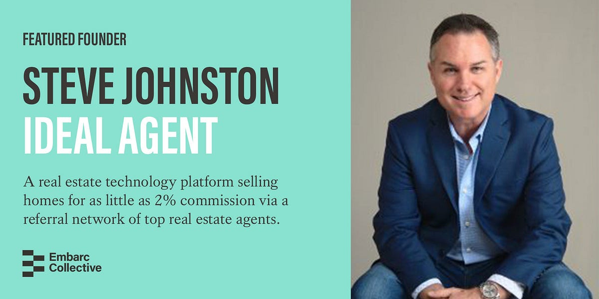 Featured Founder: Steve Johnston of Ideal Agent | by Embarc Collective ...