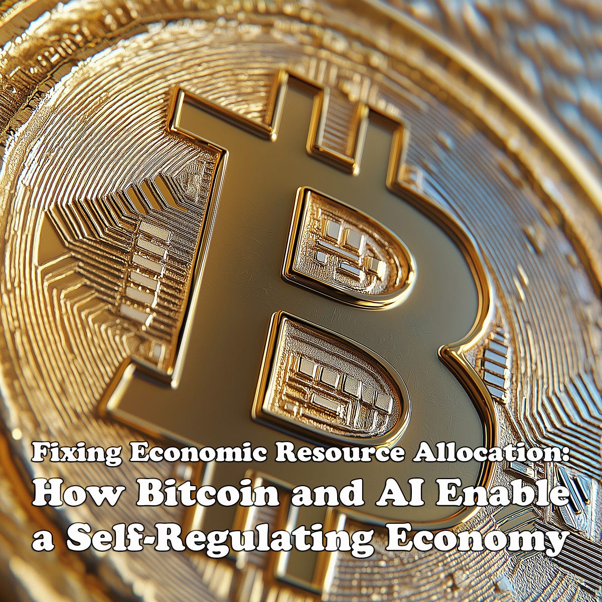 Fixing Economic Resource Allocation: How Bitcoin and AI Enable a Self ...