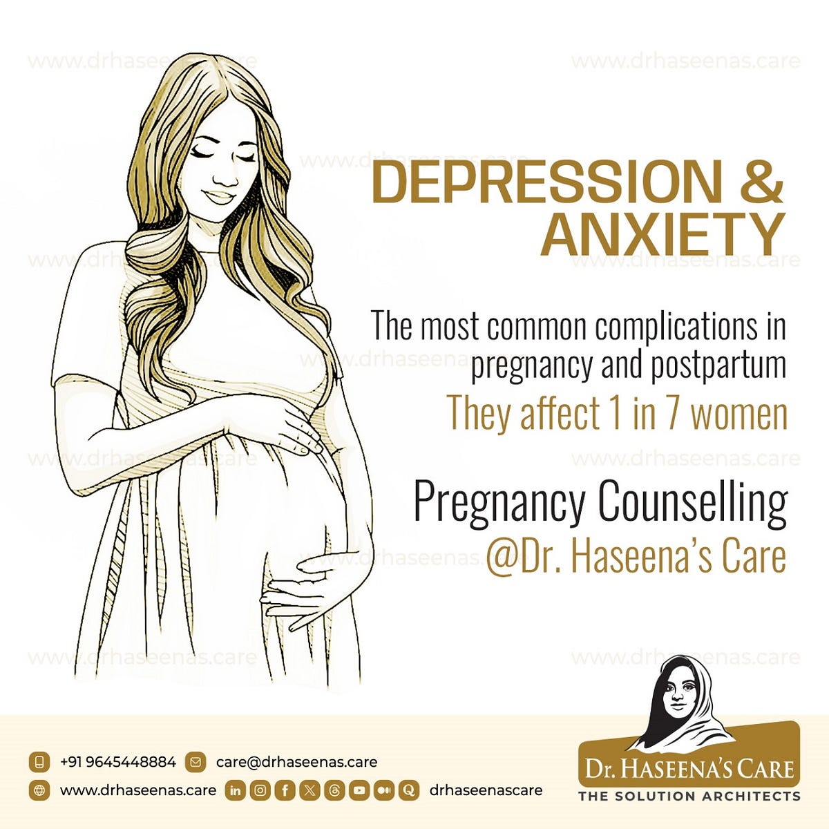 Pregnancy Counselling: Navigating Depression and Anxiety | by Dr ...